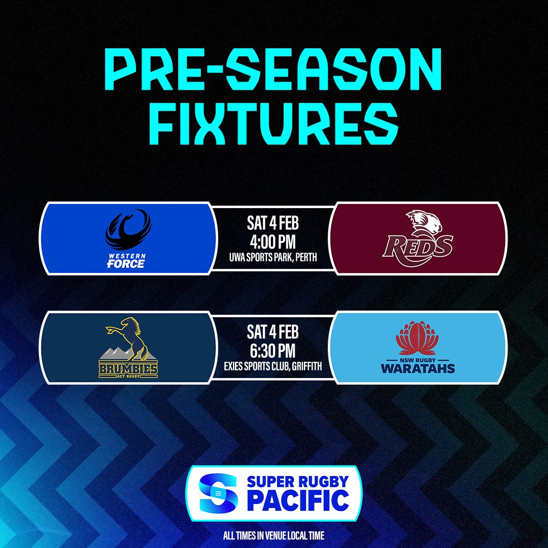 2022 Super Rugby Fixtures