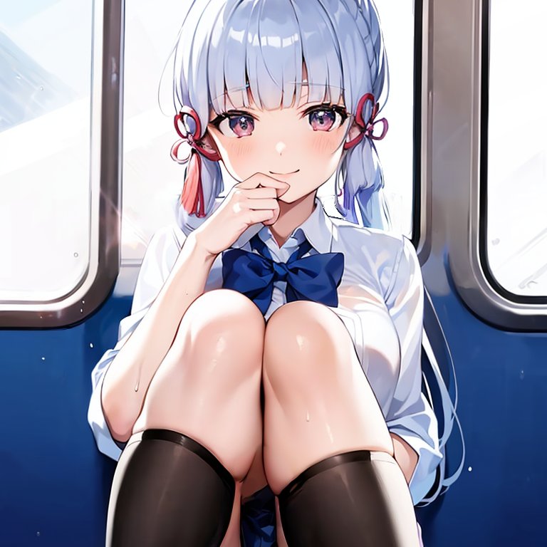 CONV（こんぶ）＠AIart on Twitter: "劇的ビフォーアフター!② Pixivで初期の頃に投稿した神里綾華さんのイラストをリメイクしてみました。 #NovelAI => # ...