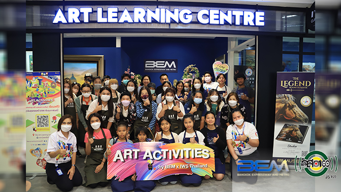 JS100 on Twitter: "BEM “Art Learning Centre” Workshop “เพ้นท์ถุงผ้าด้วยสีอะคริลิก” ประเดิมคอร์ส ...