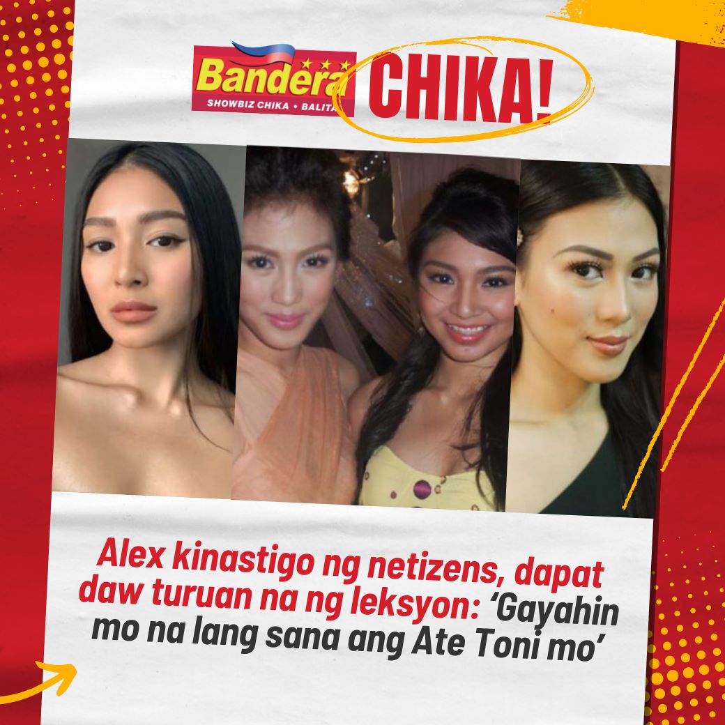 Bandera on Twitter: "Grabe, sanga-sangang isyu na ang kinasasangkutan ni Alex G. MAKI-CHIKA ...