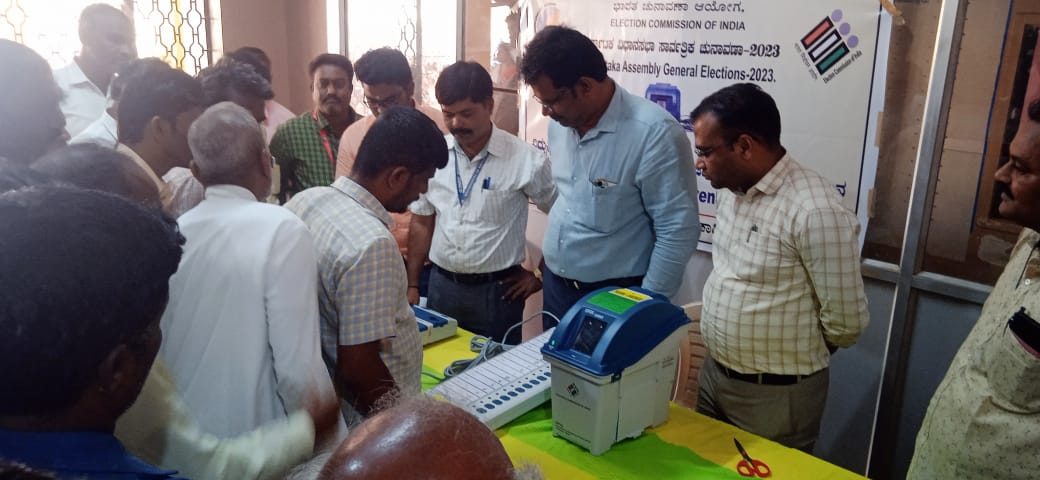Chief Electoral Officer, Karnataka on Twitter: "Karnataka Assembly Election-2023, EVM ...