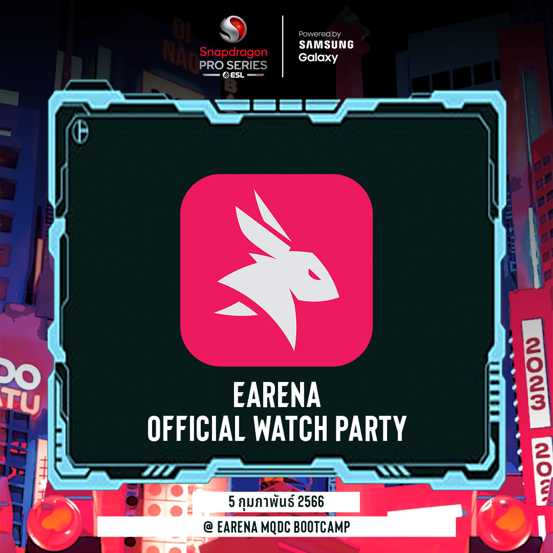 ESL Thailand on Twitter: "เชียร์ให้สนุกกว่าเดิม กับ "𝐞𝐀𝐫𝐞𝐧𝐚 𝐎𝐟𝐟𝐢𝐜𝐢𝐚𝐥 𝐖𝐚𝐭𝐜𝐡 𝐏𝐚𝐫𝐭𝐲: 𝐂𝐡𝐞𝐞𝐫 𝐓𝐡𝐚𝐢 𝐭𝐨 ...