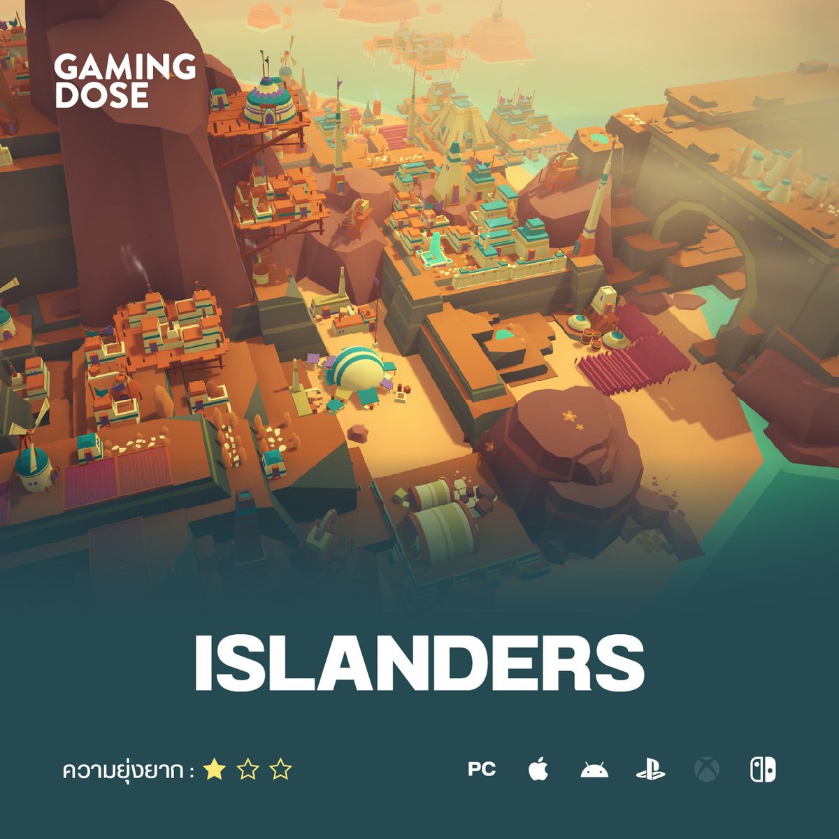GamingDose on Twitter: "[2]เกมวางแผนสร้างเมืองบนเกาะน้อยที่ตัดเรื่องปวดหัวอย่างการบริหารจัดการ ...