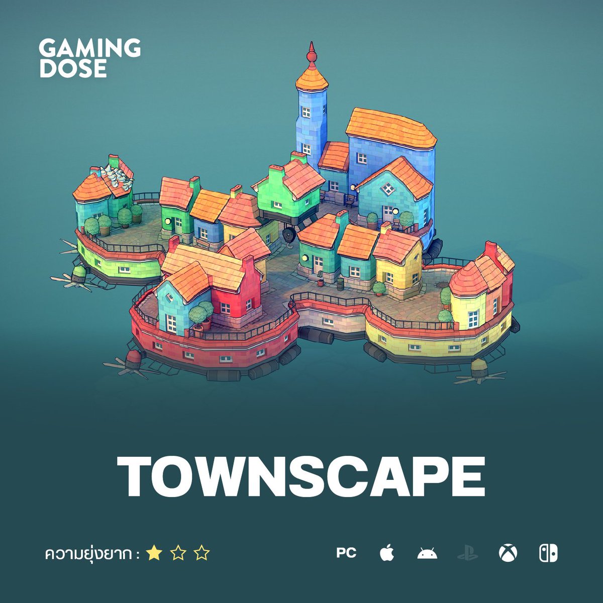 GamingDose on Twitter: "[6] อาจจะเรียกว่าเกมได้ไม่เต็มปาก แต่ Townscape เปิดให้คุณได้สร้างชุมชน ...