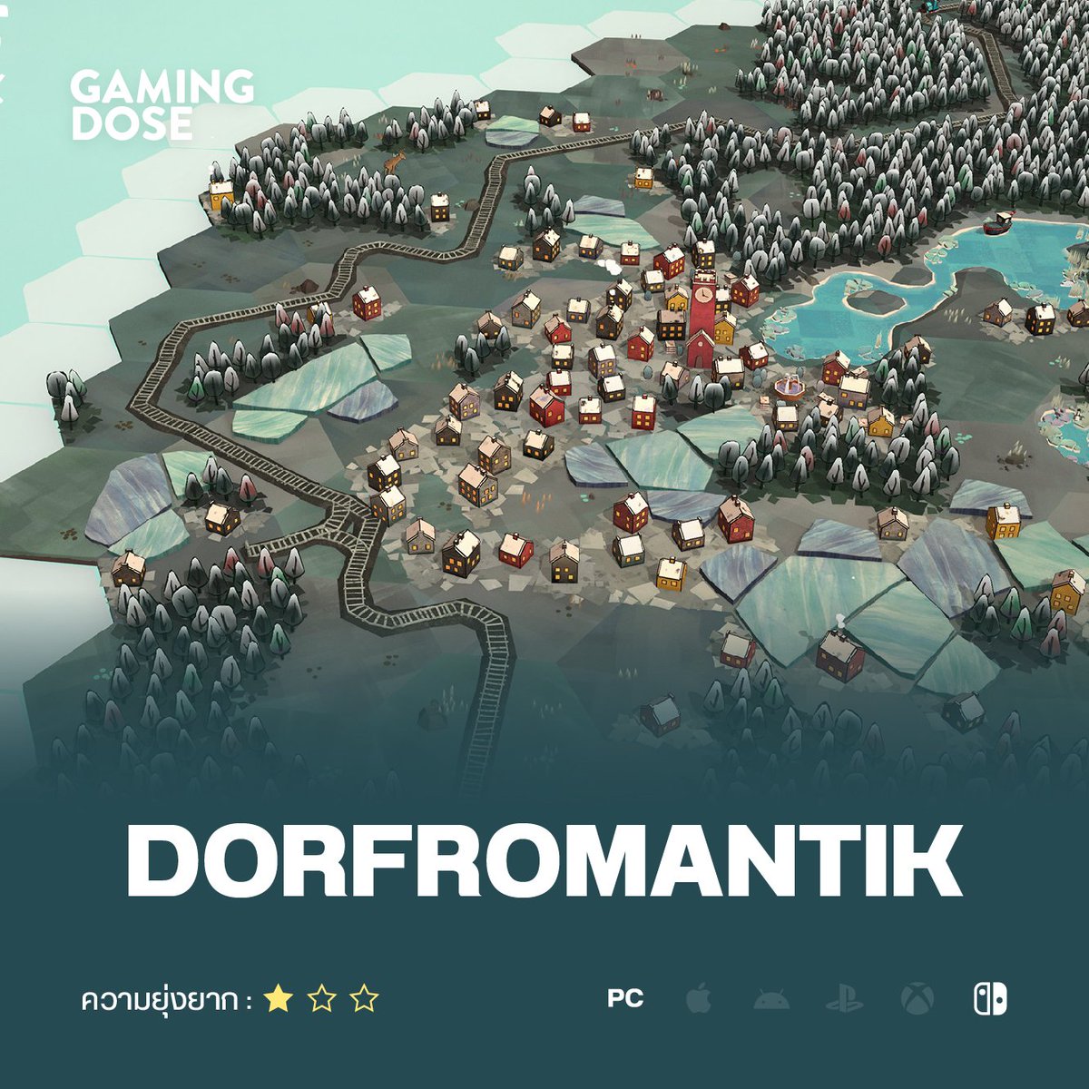 GamingDose on Twitter: "[9] เกมสร้างเมืองในรูปแบบเกม Puzzle ไม่มีการจัดการทรัพยากร ไม่มีการ ...