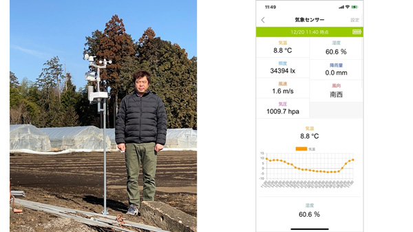 JAcom農業協同組合新聞 on Twitter: "スマホで見られるIoT気象センサー「ウェザーファーモ」リリース farmo｜JAcom 農業協同組合新聞 https://t.co ...