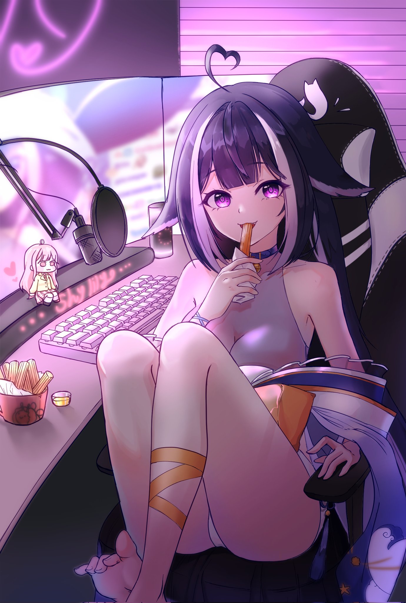 Kiming on Twitter: "#HoneyChurros_Art #ShylilyArt https://t.co/NPzsMHAxgt" / Twitter