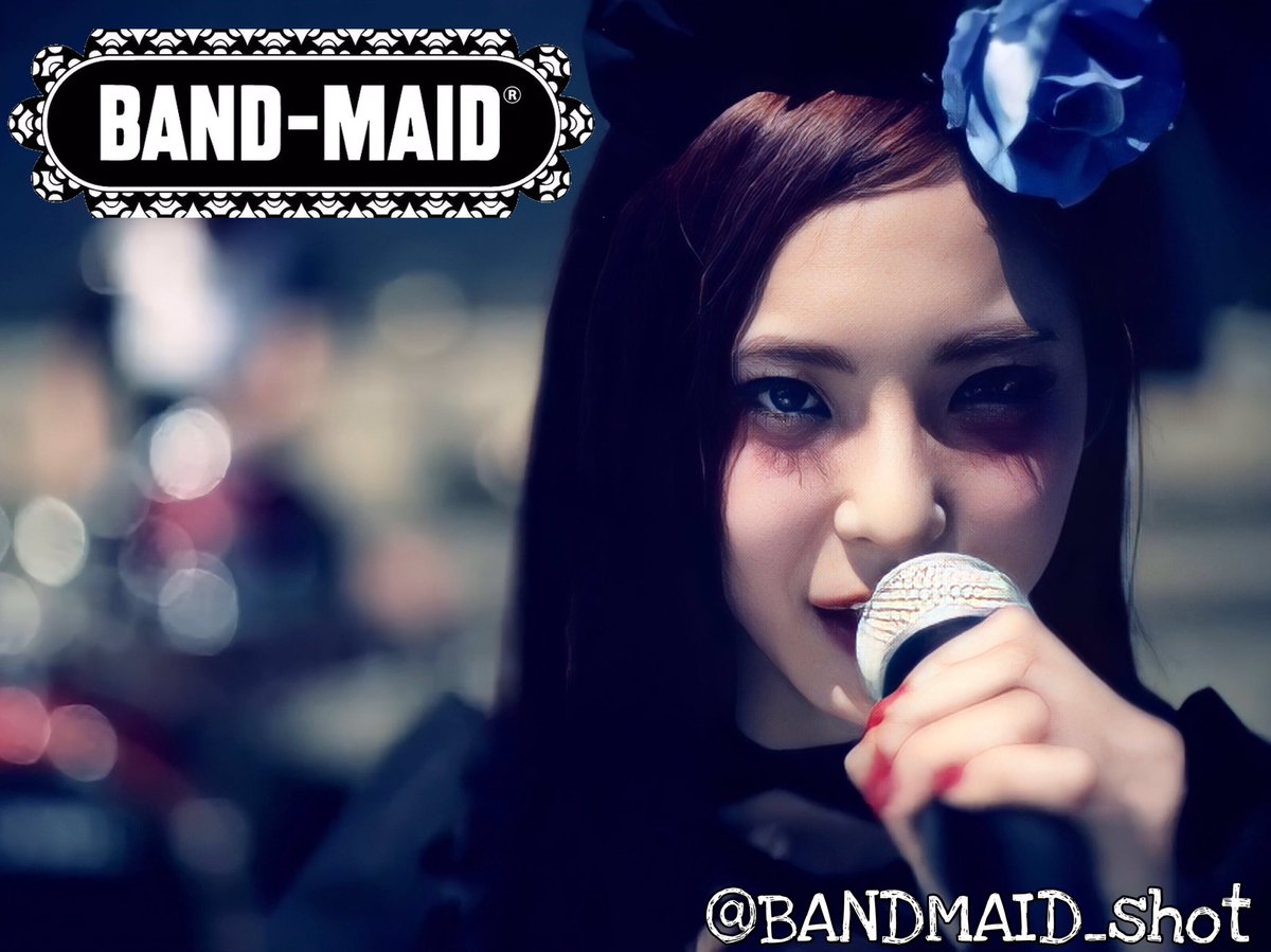 BAND-MAID_Shot on Twitter: "SAIKIさま誕生日カウントダウン② REAL EXISTENCE ‘15 #BANDMAID"