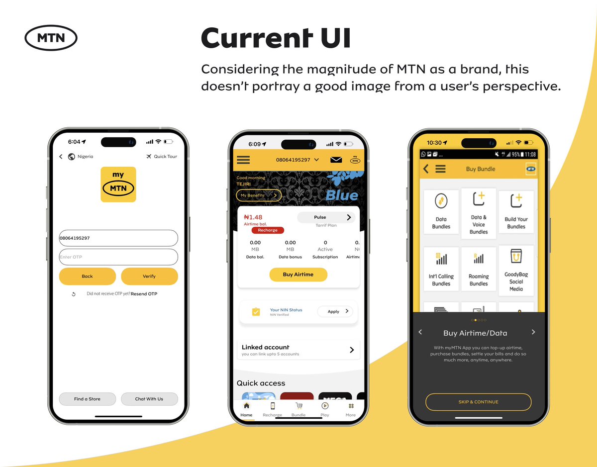 WYSEKNIGH〒.xyz🔰 on Twitter: "RT @TeejayRx: Every single screen needed a UI redesign as I ...