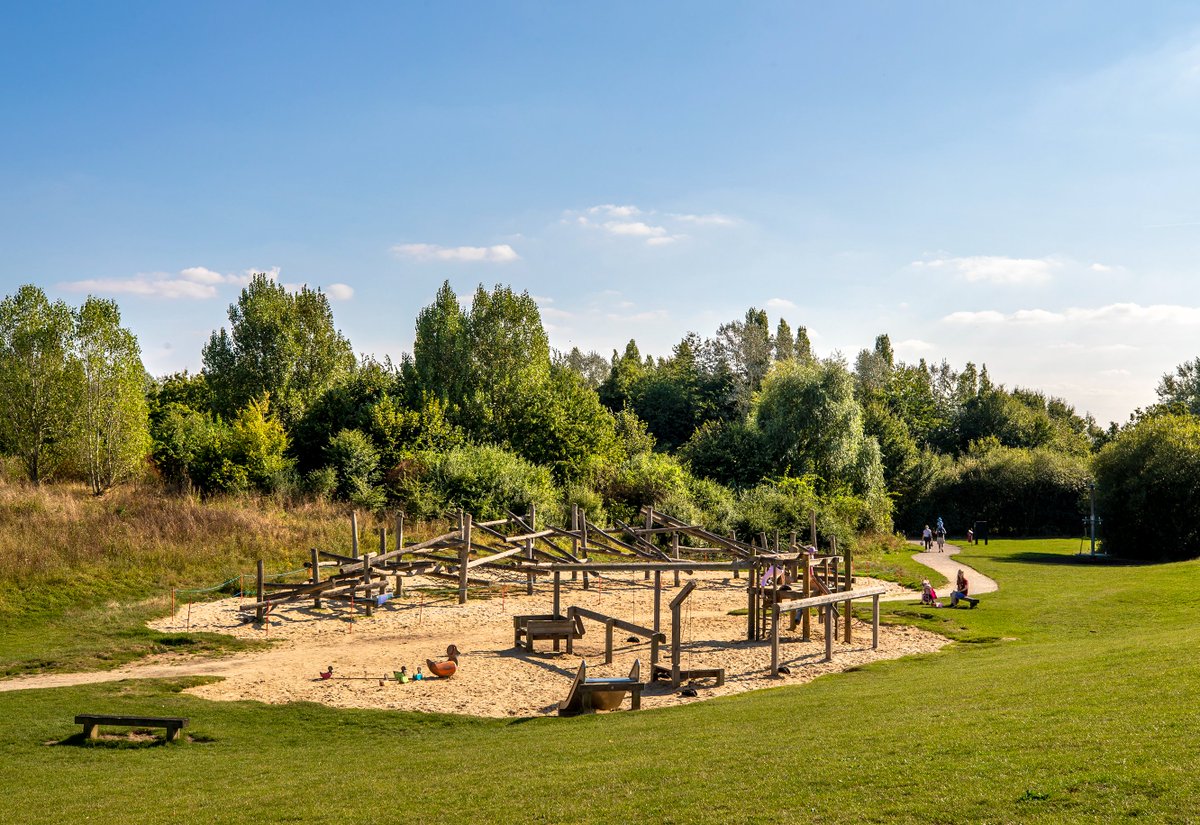The Sky Ropes at Great Notley Country Park is back for half-term! 🙌 A ...