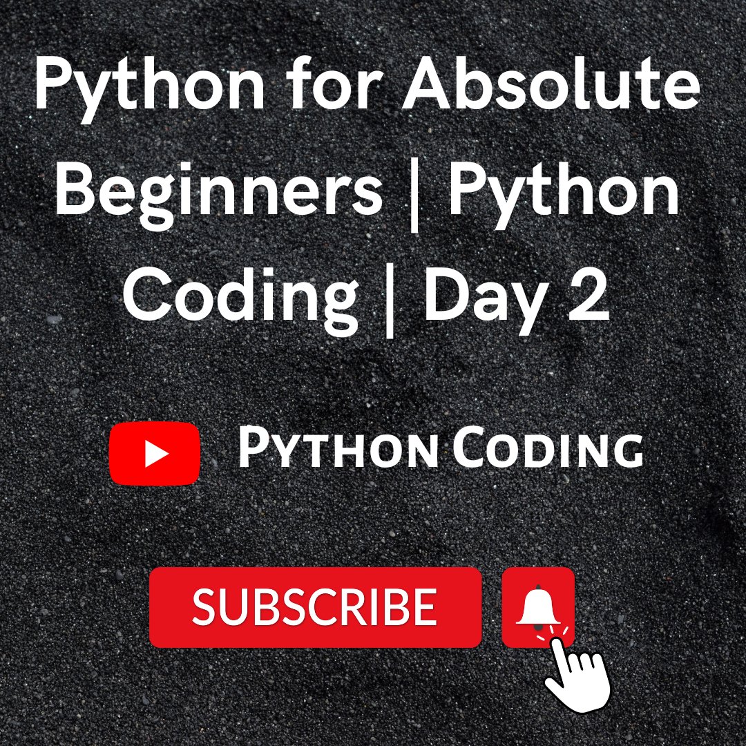 Free Python Course For Absolute Beginners 🧵 Thread From Python Coding Clcoding Rattibha