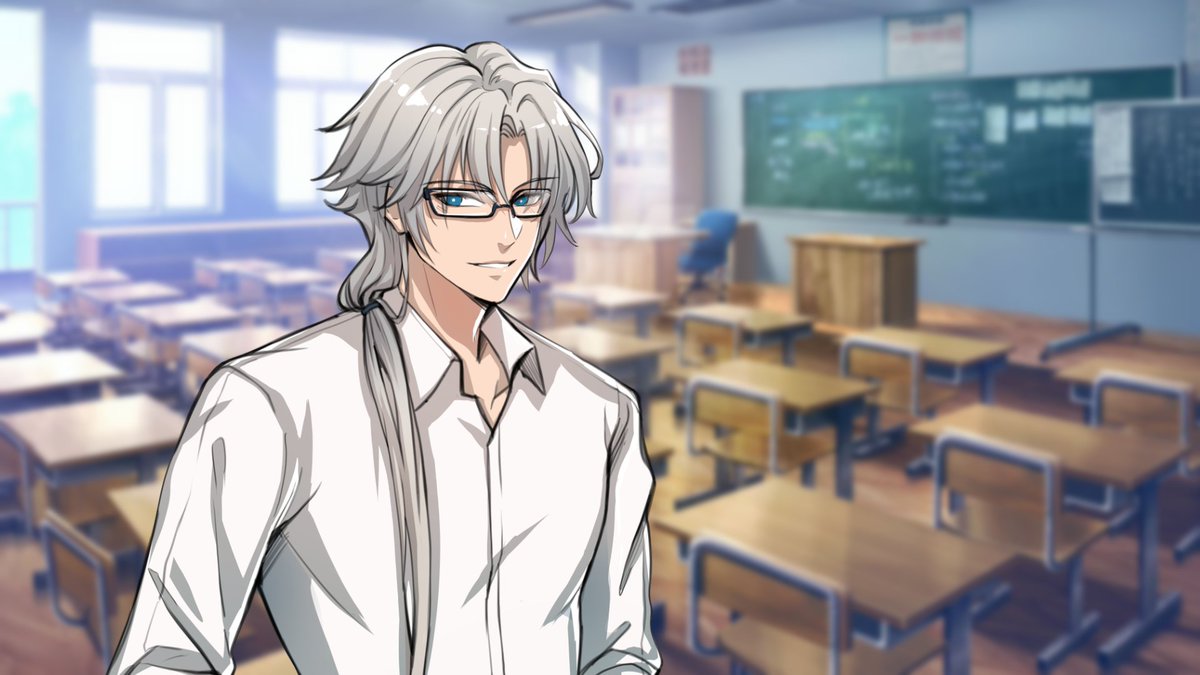Azeru Official on Twitter: "Honestly, this looks like it could be a Visual Novel. Professor ...