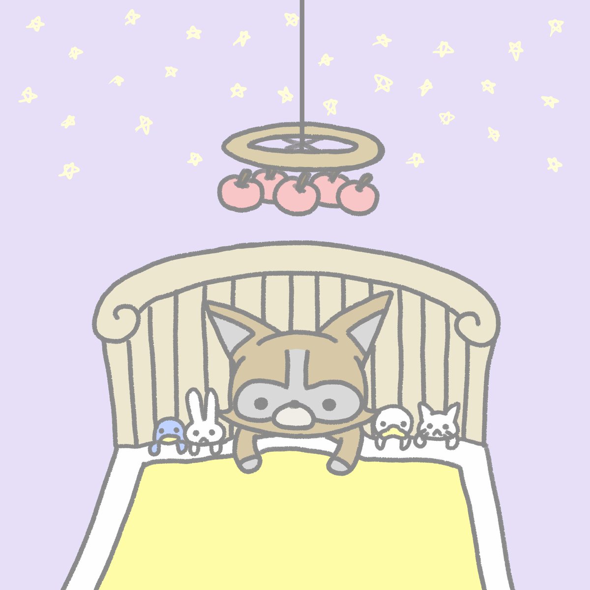 「good night has coming #illustration #ill」|spoonのイラスト