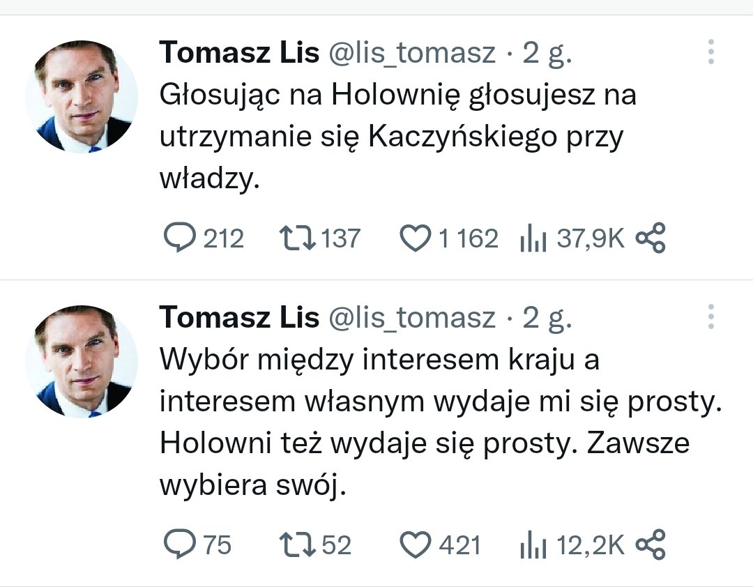 Samuel Pereira on Twitter: "Tomasz Wiejski i Tomasz Lis to ta sama osoba?"