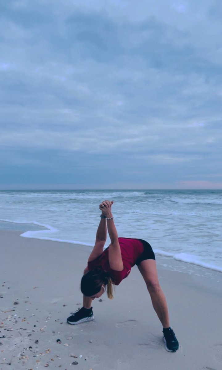 Carissadumond🌺🧜♀️💙💪 On Twitter Stretch And Cardio This Am…beachside