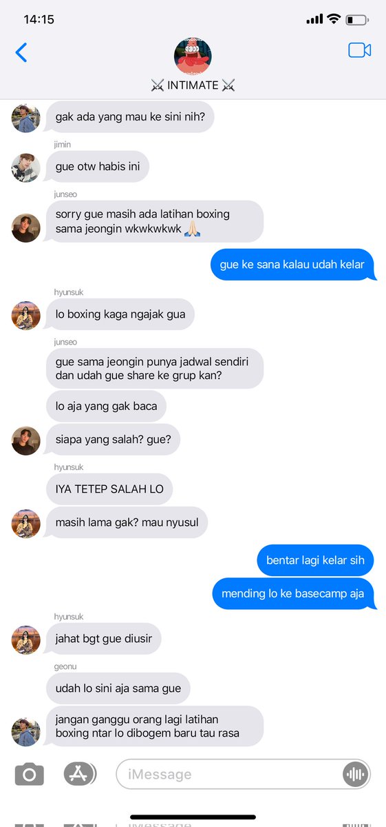 Ji • new jeongmin au! 📌 on Twitter: "001. introduce INTIMATE, teman intim alias tim inti di ...