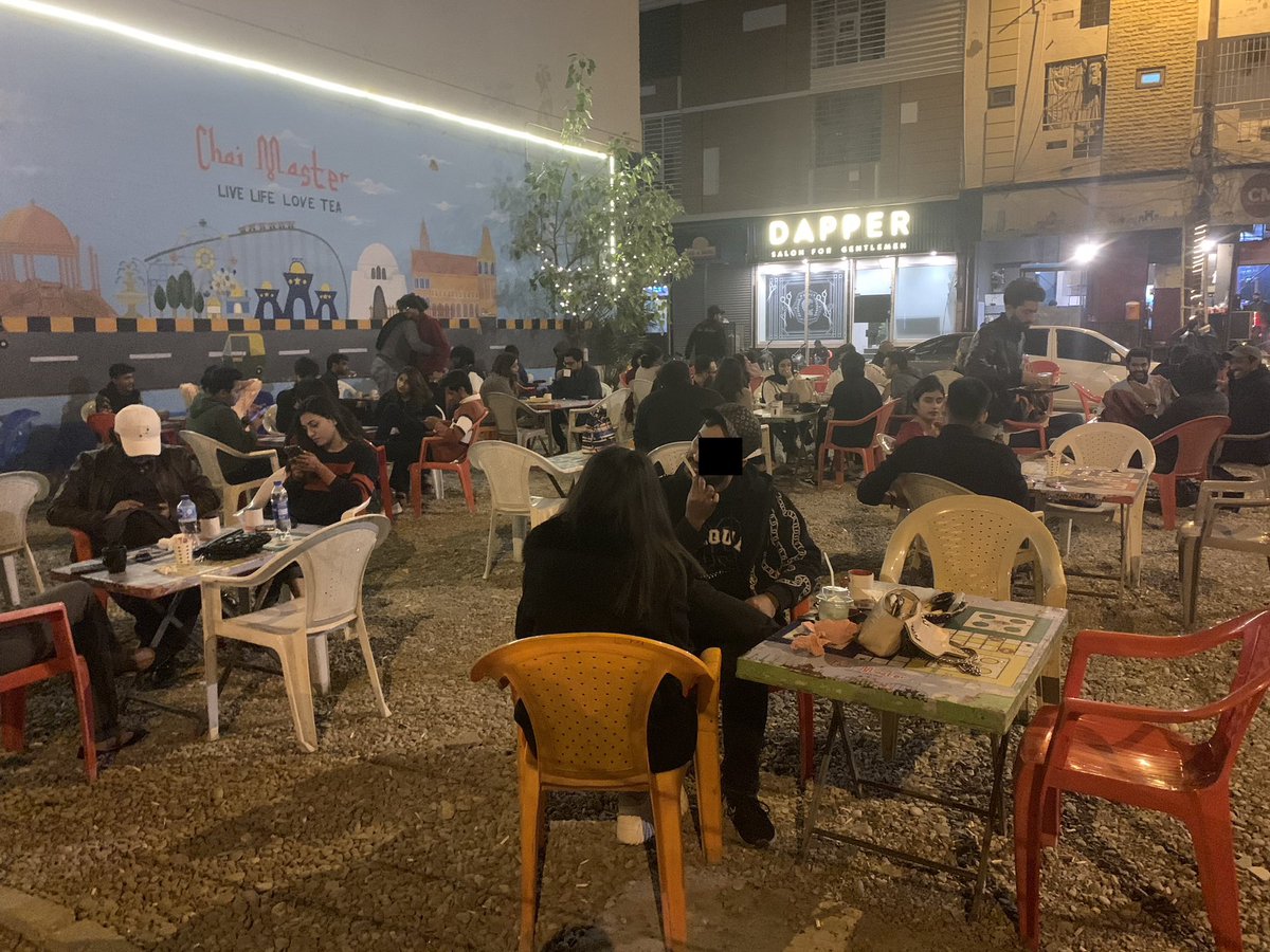 Habibullah Khan on Twitter: "Chai Master rocking as usual. First dude I saw was rolling a blunt ...