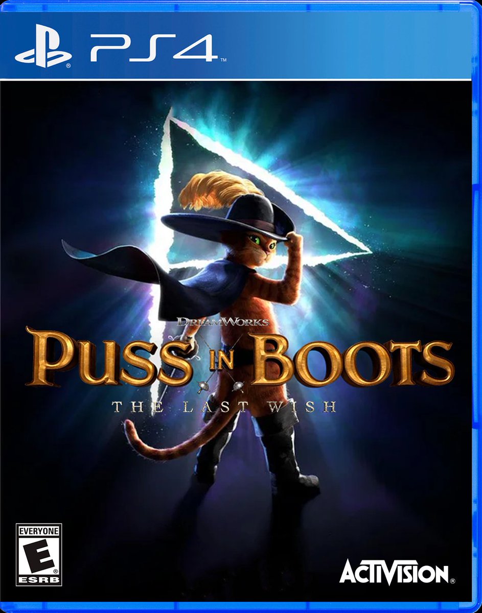 NEW! Fake Licensed Games on Twitter: "Puss in Boots: The Last Wish [PlayStation 4/PlayStation 5 ...
