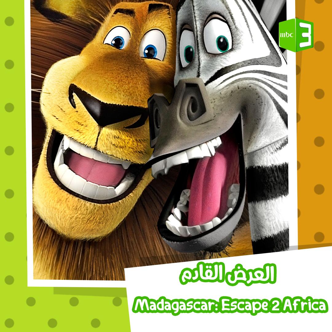 mbc3 on Twitter: "لا تفوتوا مشاهدة فيلم Madagascar: Escape 2 Africa اليوم 8 مساءً بتوقيت ...