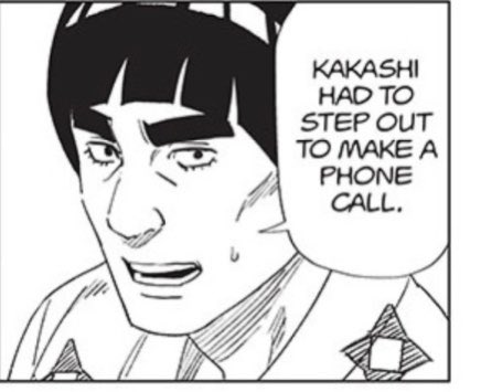 「HE'S WAITING FOR KAKASHI TO COME BACK BC HE'S SCARED FJFKFK 」Dr. Pandy ...