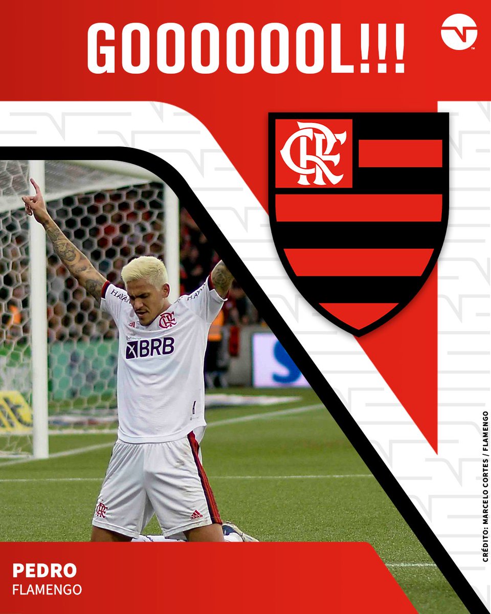 TNT Sports BR on Twitter: "GOOOOOOOOOOOOOOOL DO FLAMENGO! SEMPRE ELE! Pedro abre o placar para o ...