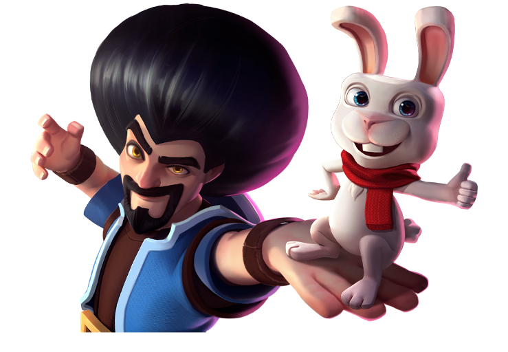 Clash Of Clans Wizard Afro