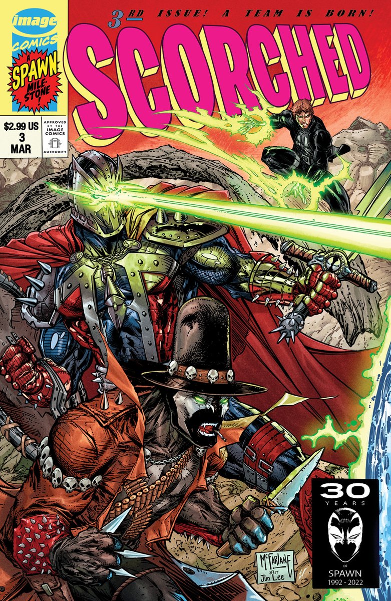 Daily Spawn Archive on Twitter: "HOMAGE TIME! The Scorched #3 after X-Men #1 Vol. 2. Art by ...