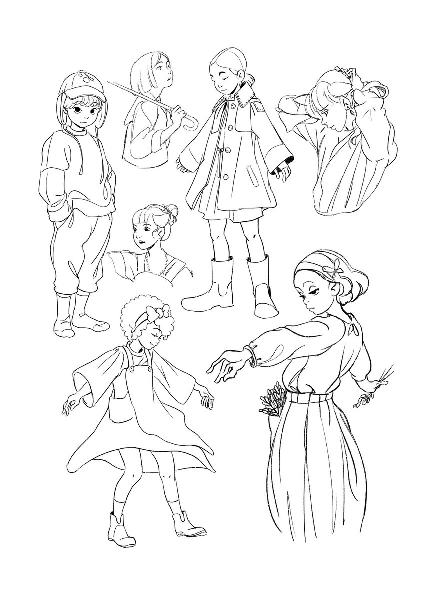 「some Of This Weeks And Last Weeks 3 15min Life Drawing~ 」xephia 🌿の漫画