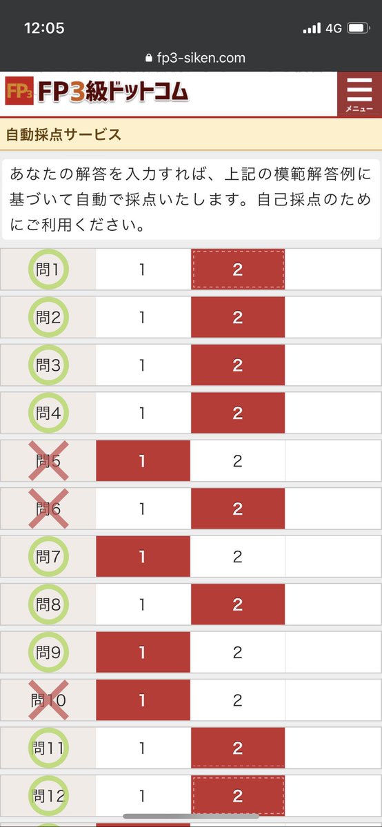 【解答速報】2023年01月 FP技能士2級・3級試験 解答発表！ 3級は問1から「22221」 | まとめまとめ