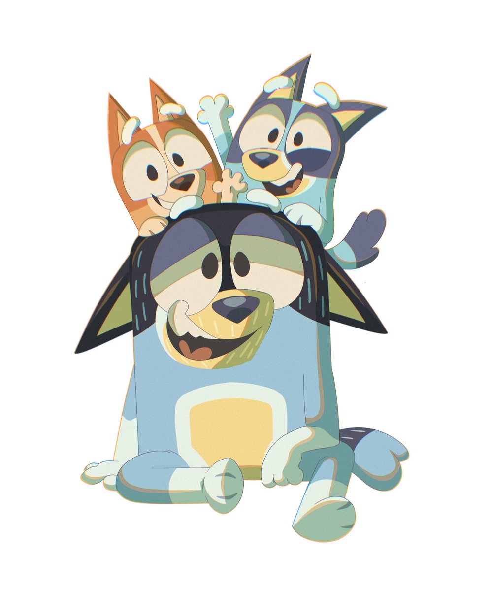 Hey mate"#bluey 」|Kyra Kupetskyのイラスト