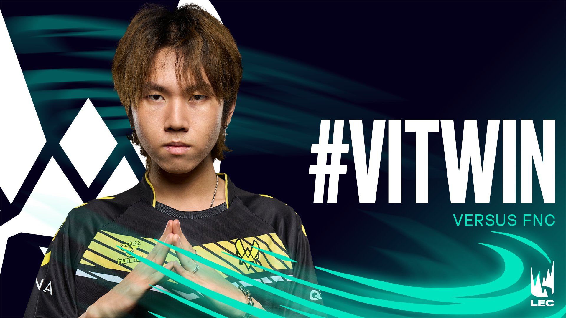 LEC on Twitter: "#VITWIN @TEAMVITALITY WIN AGAINST @FNATIC! #LEC https://t.co/rVxhkolQii" / Twitter