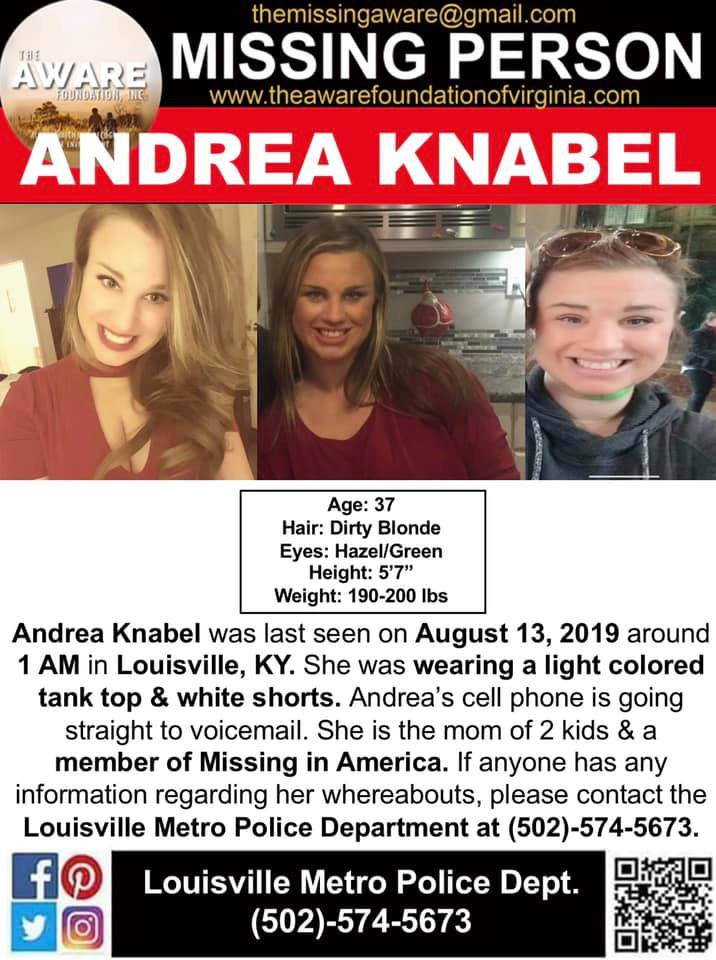 The Aware Foundation On Twitter Missing Louisville Ky The