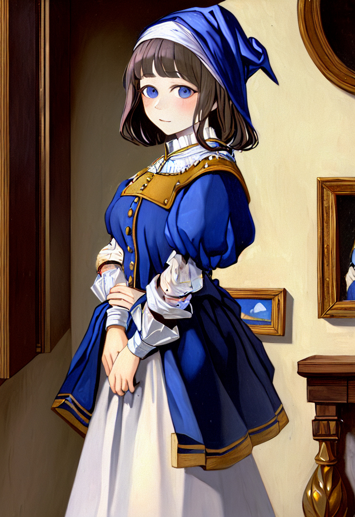 koyoAIArt on Twitter: "お題『牛乳を注ぐ女』。 なかなか注がない。 #AIart #TrinArt #illustration #AIイラスト"