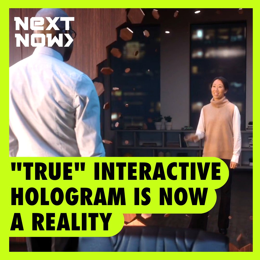 GMA News on Twitter: "Holograms na 3D, interactive at napapagalaw ang ibinida ng kompanyang ...