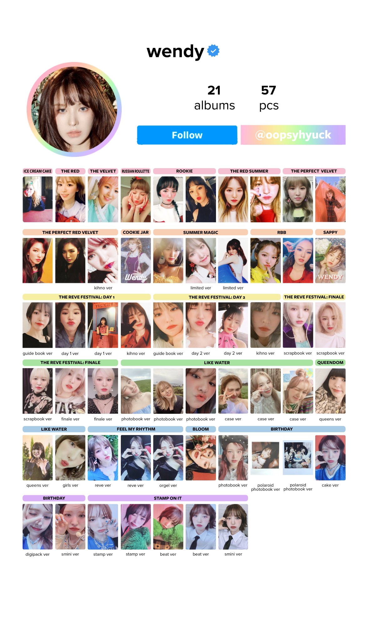 caitlin on Twitter: "wendy photocard template (updated with stamp on it pcs!)#N##N#also download ...