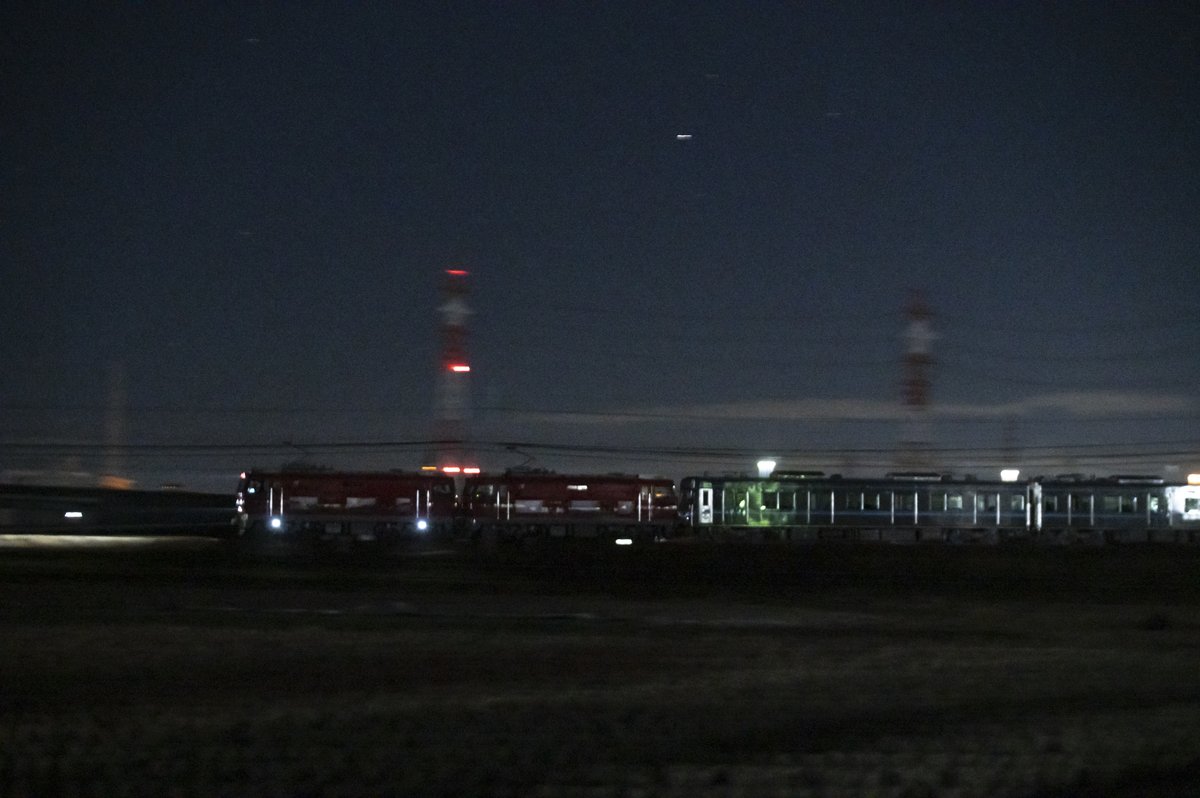 電車撮影記録 on Twitter: "1/21,22 名古屋市営地下鉄N3000形N3116H甲種輸送 ND552-7&8、EL121&EL122牽引"