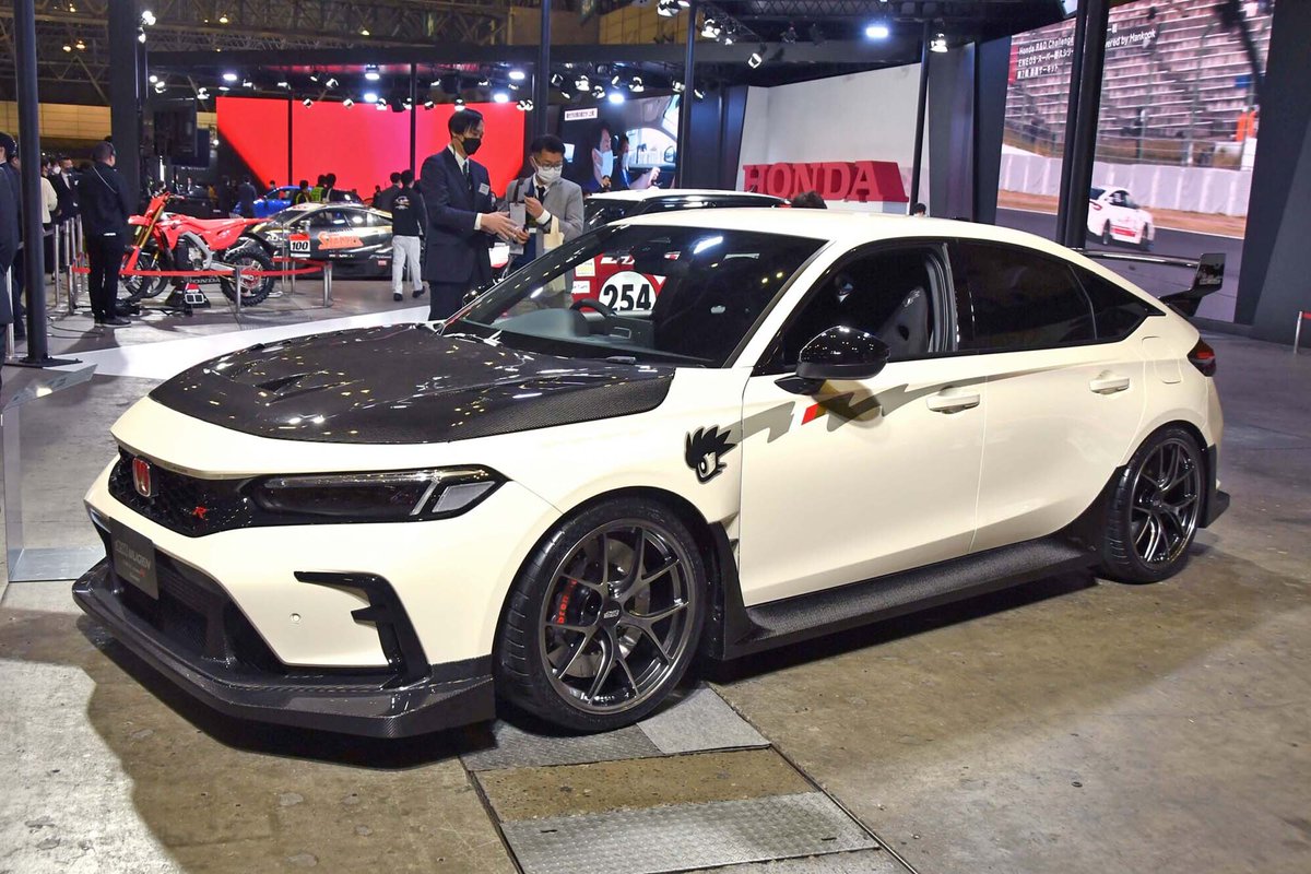 むさし@武井ライダー(?) on Twitter: "RT @responsejp: 無限 シビックタイプR が強烈！ 車高20mmダウンで軽量＆ダウンフォース…東京オートサロン2023 ...