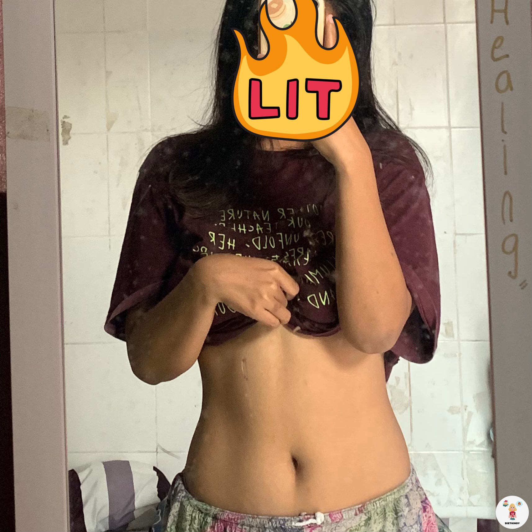 DIETHINGY on Twitter: "diet! hasil ±3 bulan if + defcal + emi wong 4-5x ...