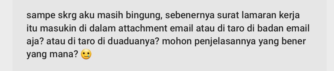 BACA RULES DI (bit.ly/worksfess) on Twitter: "work! mohon penjelasannya yang bener yang mana? 😭😭 ...