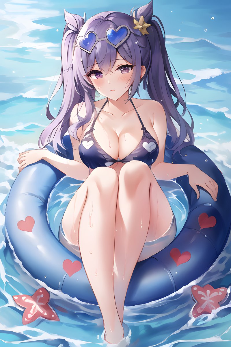 𝑫𝒂𝒊𝒍𝒚 𝑾𝒂𝒊𝒇𝒖𝒔 on Twitter: "Keqing from Genshin Impact. Source:https://pixiv.net/en/artworks ...