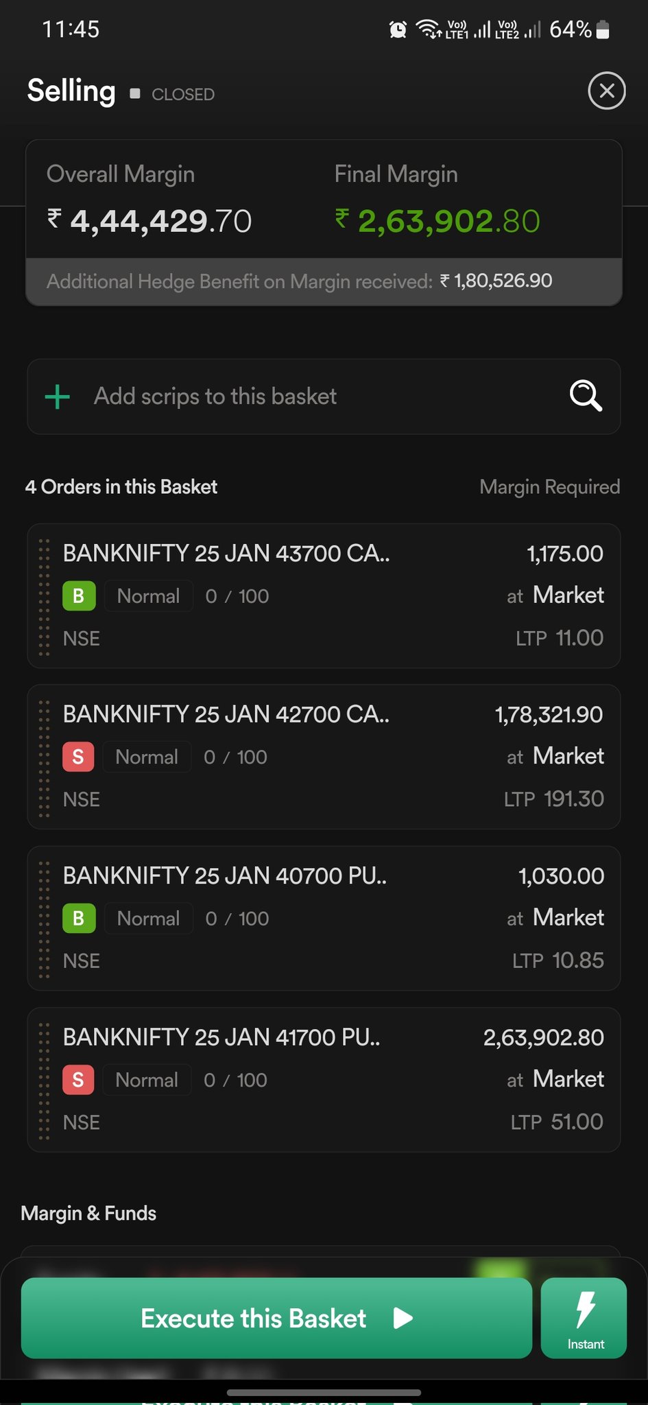 Sanket Mohapatra on Twitter: "@DhanHQ @DhanCares Why the same options require so much margin as ...