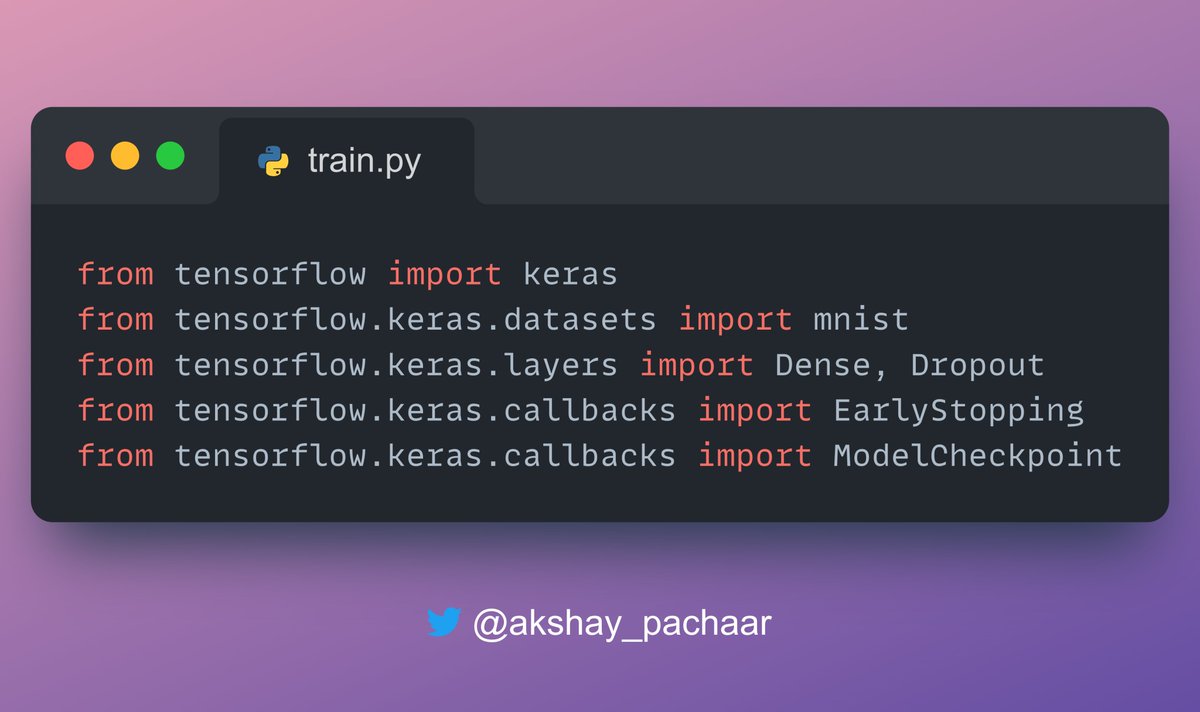 Here's how you can train a typical image classifier using TensorFlow 🚀 ...