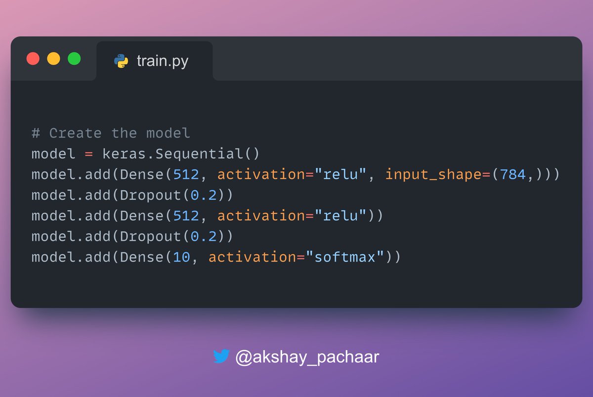 Here's how you can train a typical image classifier using TensorFlow 🚀 ...
