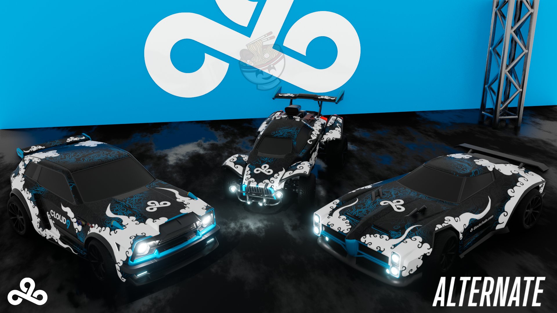 TADPOLE on Twitter: "With the Shinjuku now in the Item Shop, I thought it would be a nice decal ...