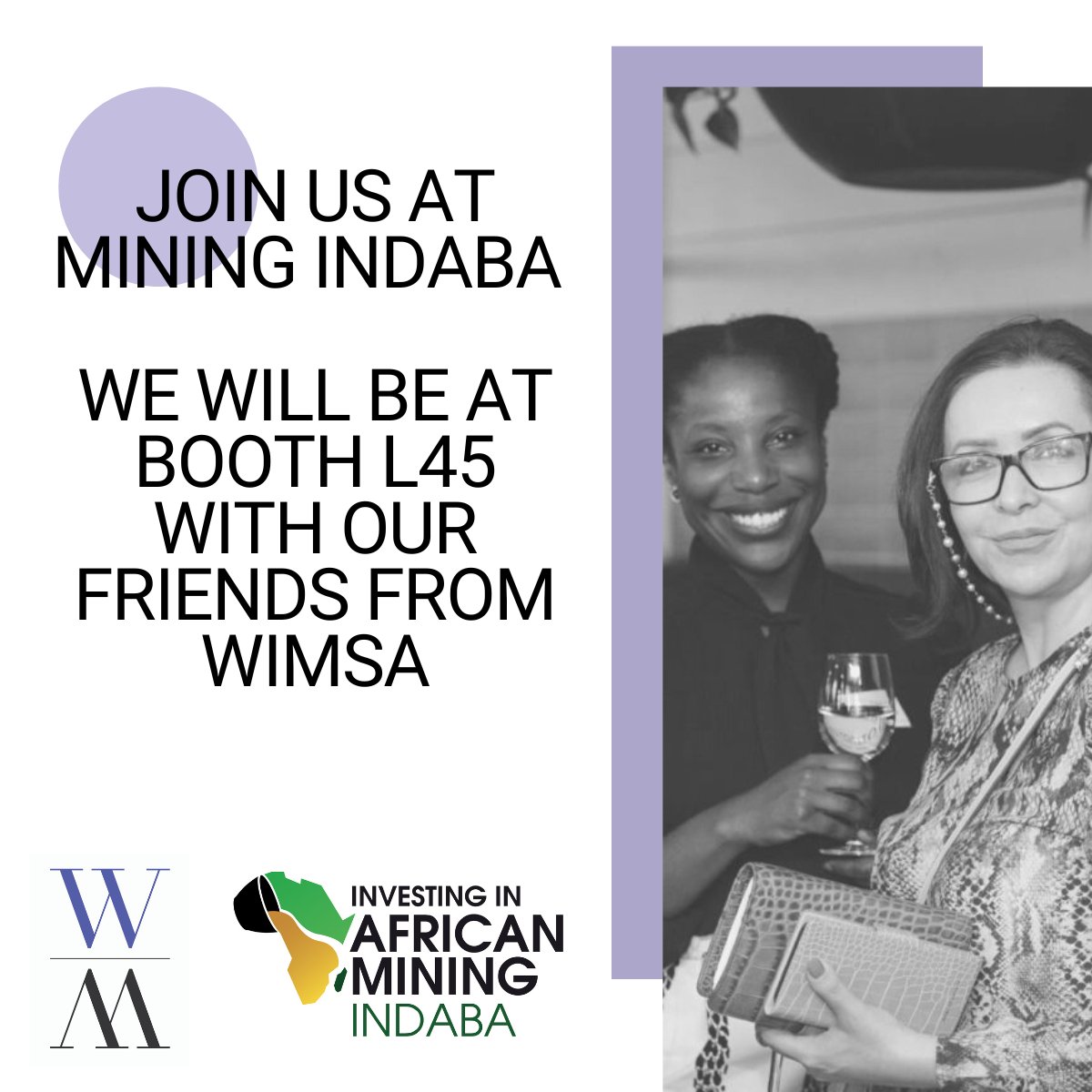 Women in Mining UK on Twitter: "Join us once again at Mining Indaba. We will be sharing Booth ...