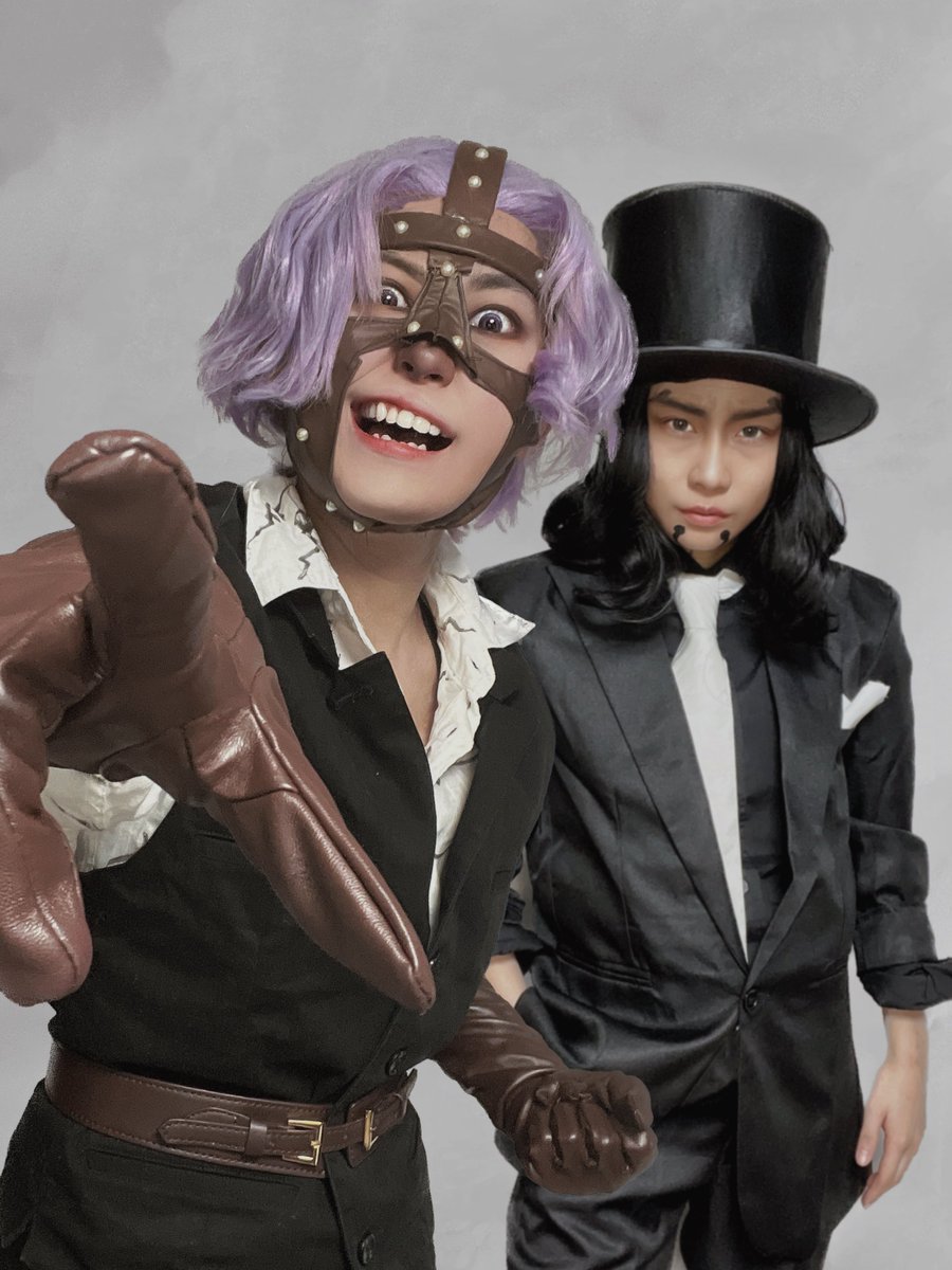 キョーさん on Twitter: "RT @Kyo_cosplay: 【コスプレ】 ONEPIECE =CP9= スパンダム🐼 ロブ・ルッチ🐆 : 鏡之助"