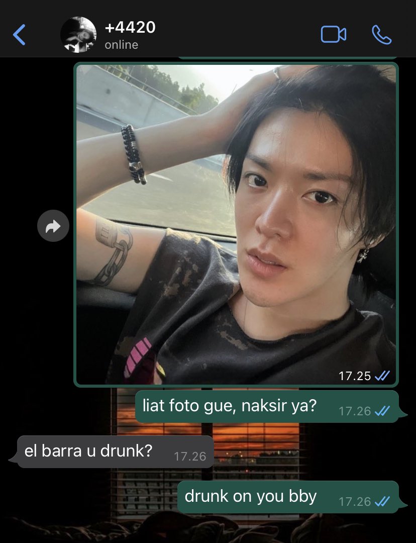 ; on Twitter: "— drunk on you bby nakamoto yuta few tweets au #elbarrauniverse https://t.co ...