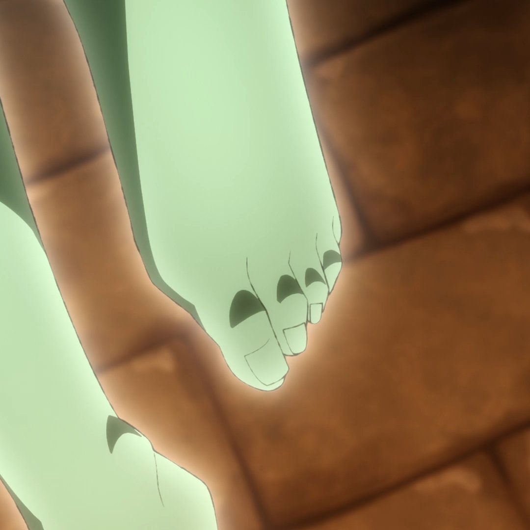 Anime Medusa Foot