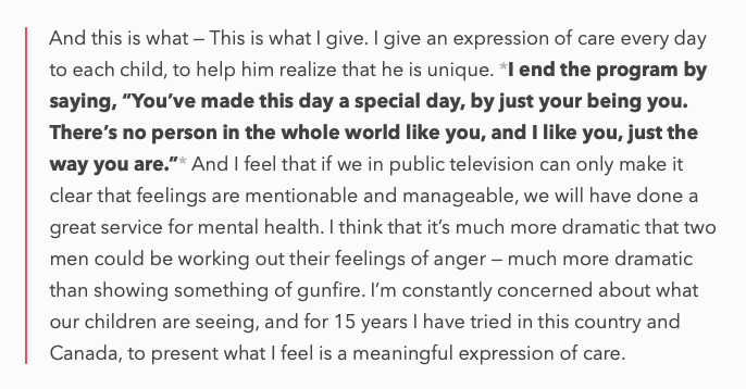 A story about lobbying, Fred Rogers, and the power of persuasion. In ...