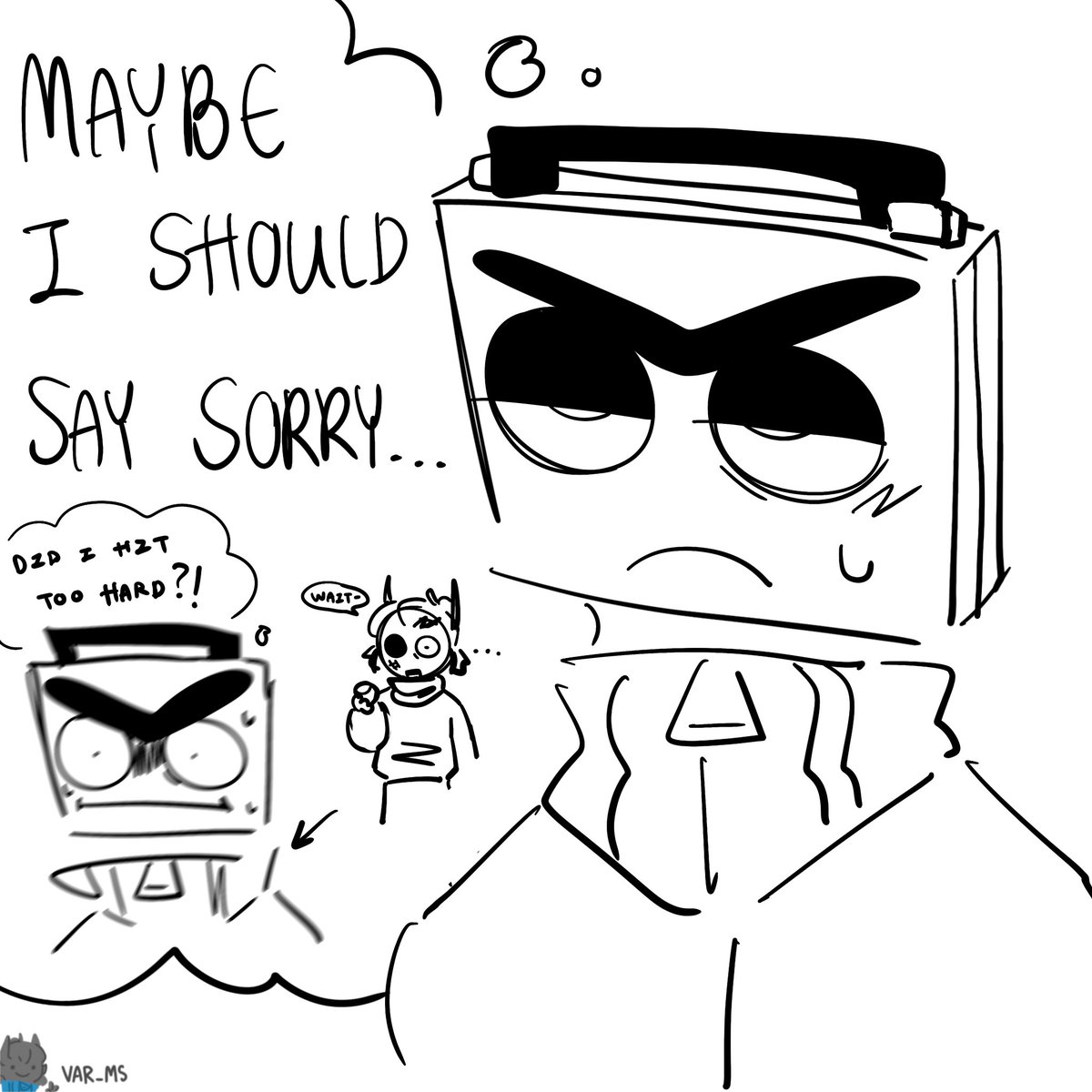 Var_Ms on Twitter: "CLOTH SWAP!!! (Fail😂) Part 2/4 #DHMIS #DontHugMeImScared"